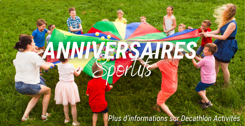 Anniversaire sportif au Décathlon village de Betton près de Rennes ...